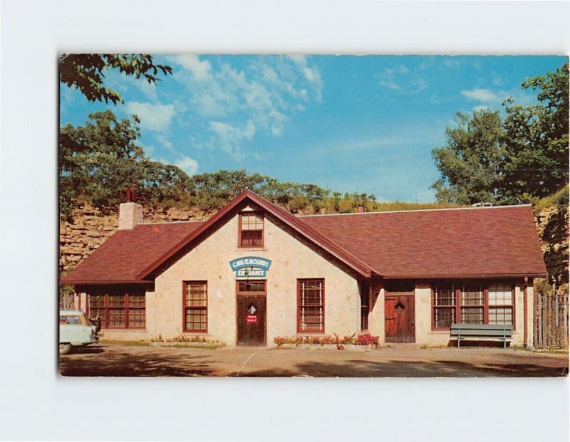 Postcard Main Building, Cave Of The Mounds, Blue Mounds, Wisconsin ...