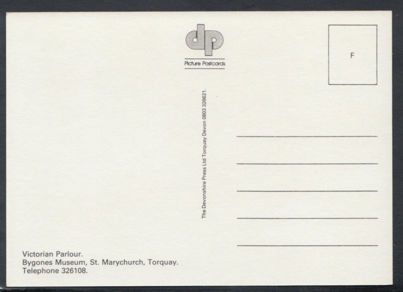 Devon Postcard - Victorian Parlour, Bygones Museum, St Marychurch ...
