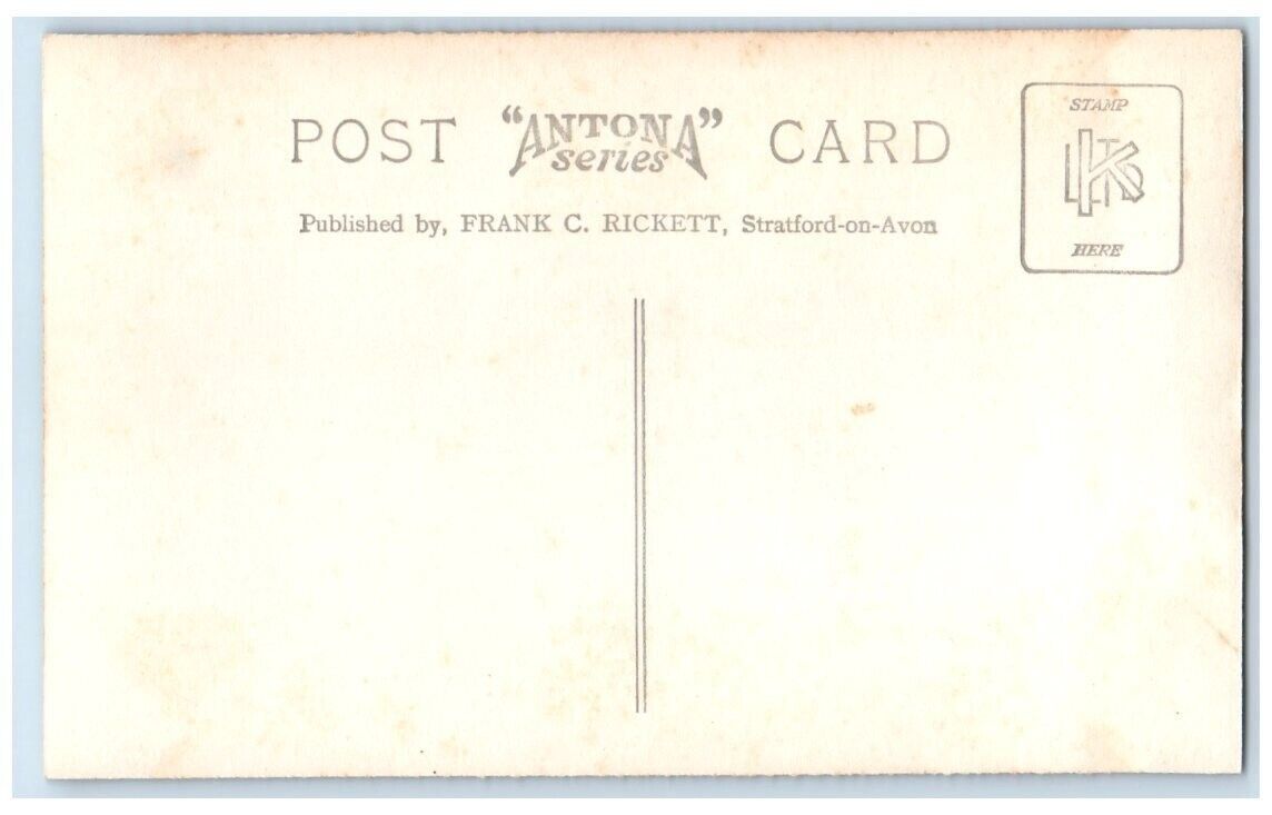 c1910s The Village Green Antona Series Wootton Wawen England RPPC Photo ...