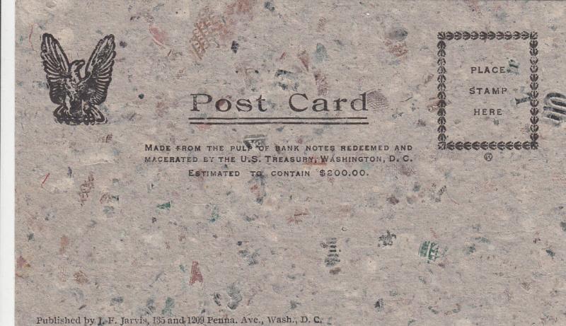 Novelty Treasury Macerated Real Money Pulp of used bank notes currency ...