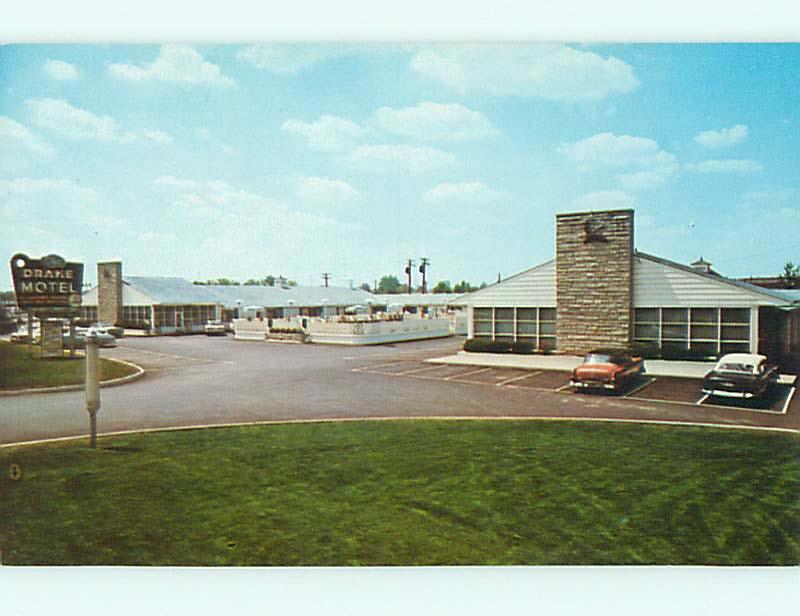 Unused Pre-1980 OLD CARS & DRAKE EXECUTIVE INN MOTEL Cincinnati Ohio OH ...