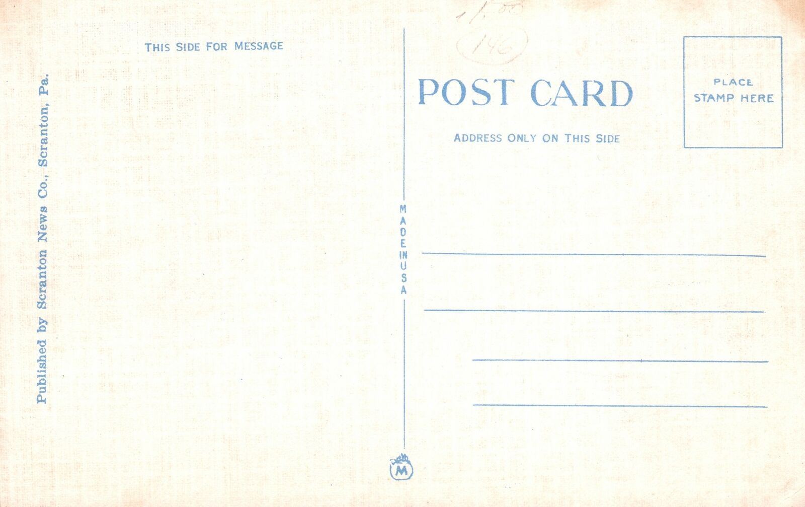 Vintage Postcard 1920's Kingsley Bridge Lackawanna Trail Binghamton New ...