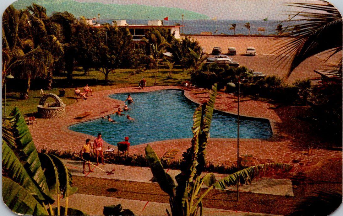 Mexico Acapulco Motel Acapulco Swimming Pool 1967 | Latin & South ...