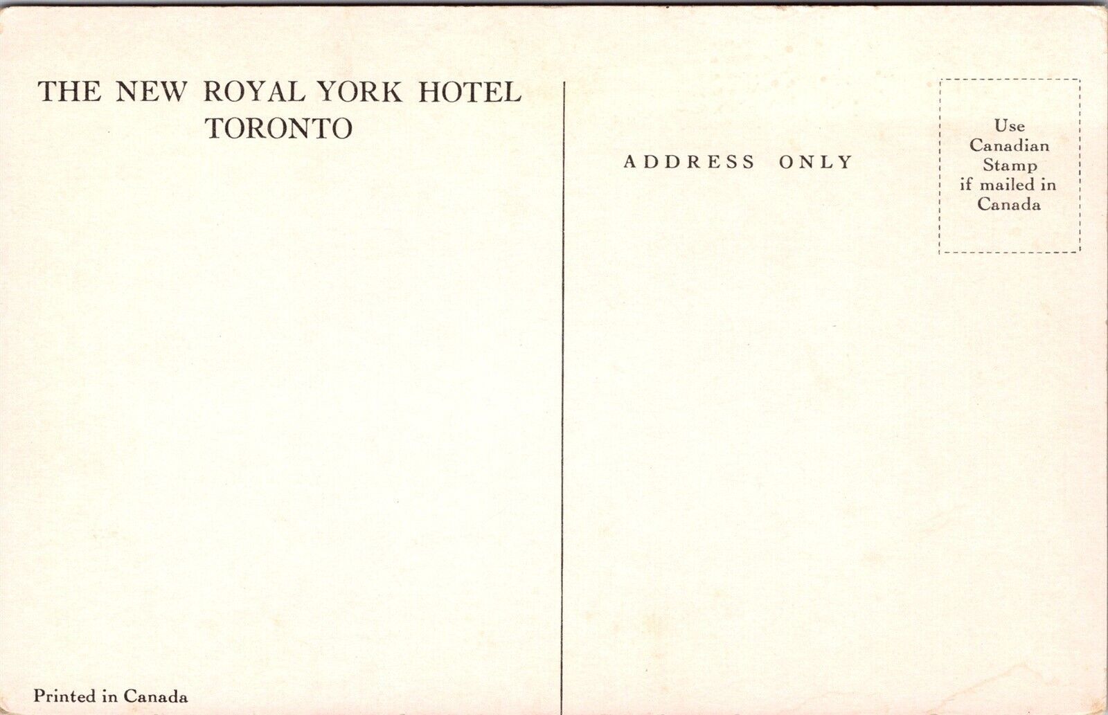 Vtg Toronto Canada The Royal York Hotel Postcard | Canada - Ontario ...