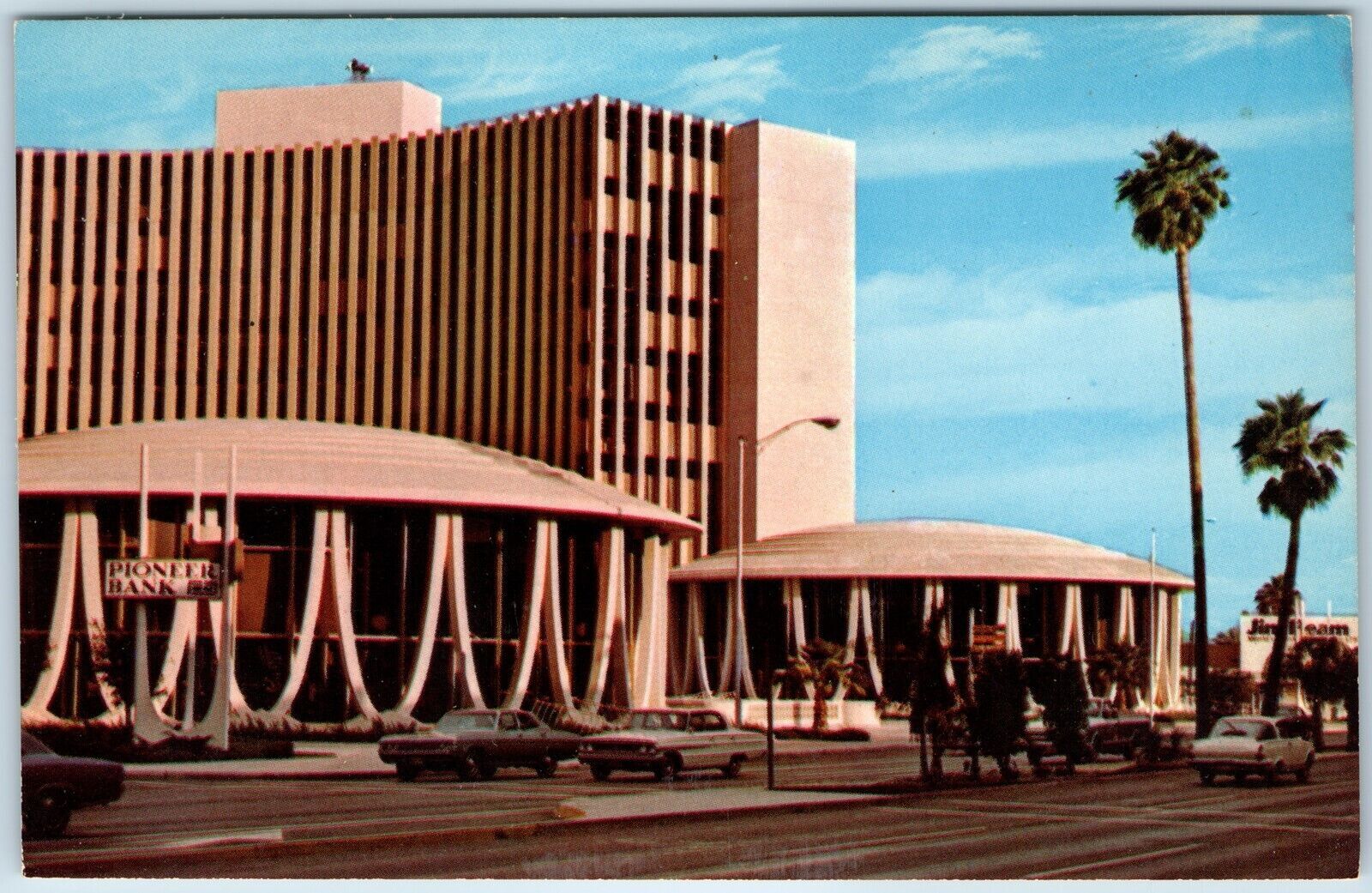c1960s Phoenix, AZ Financial Center North Central Ave Skyline Muscle ...