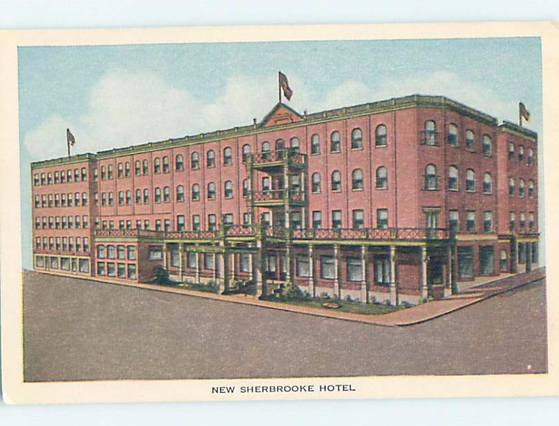 Unused 1930's SHERBROOKE HOTEL Sherbrooke Quebec QC B2041 | Canada ...