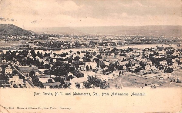 Matamoras, PA from Matamoras Mountain in Port Jervis, New York | United ...