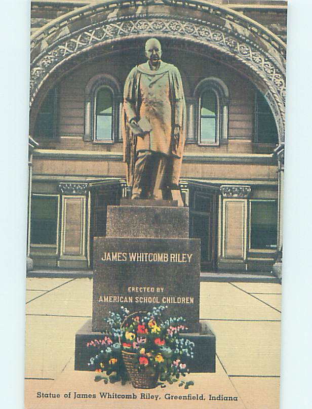 Linen MONUMENT SCENE Greenfield - Near Indianapolis Indiana IN AE7594 ...