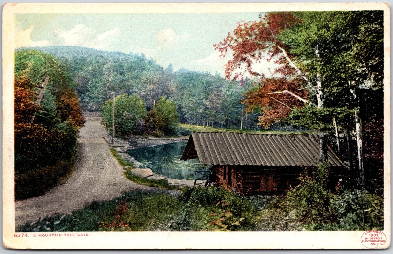 Mountain Toll Gate Pathway along the Lake and Forestries Hiking Trail ...
