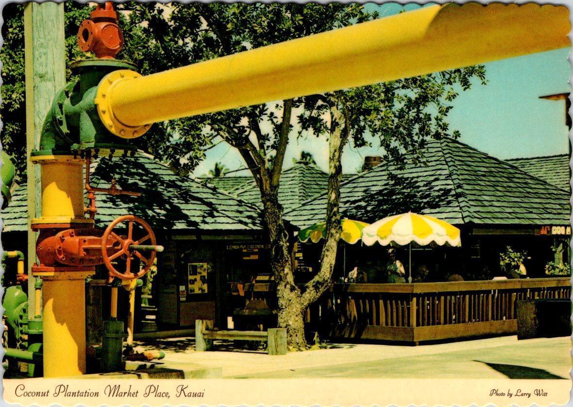 Kauai, HI Hawaii COCONUT PLANTATION MARKET PLACE Shopping Center 4X6 ...