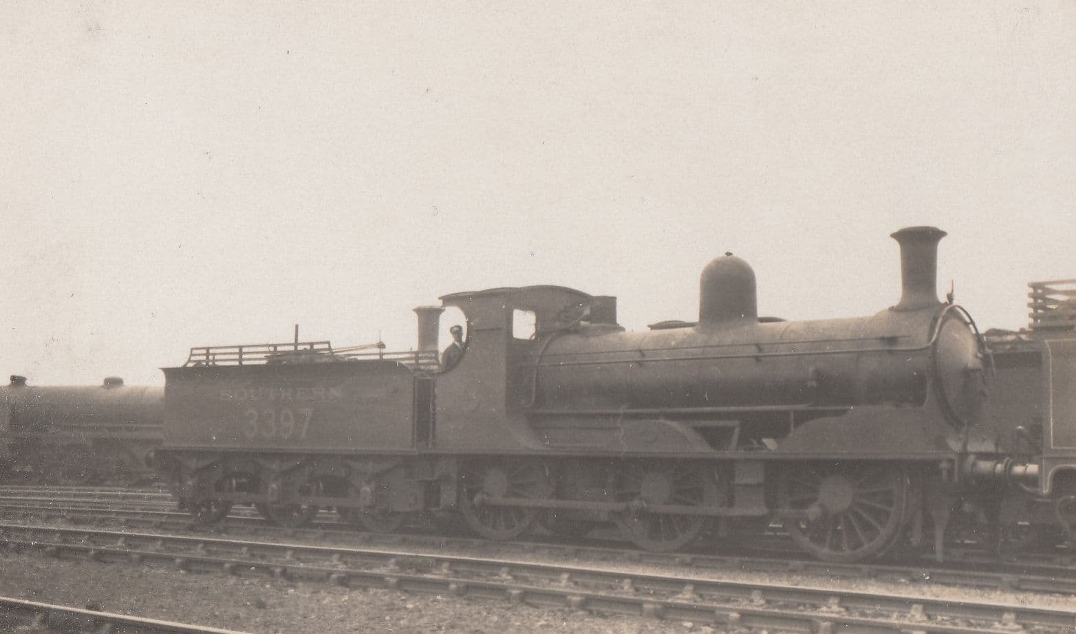LSWR Railway Class 0-6-0 no 3397 at Eastleigh Station 1931 Real Photo ...