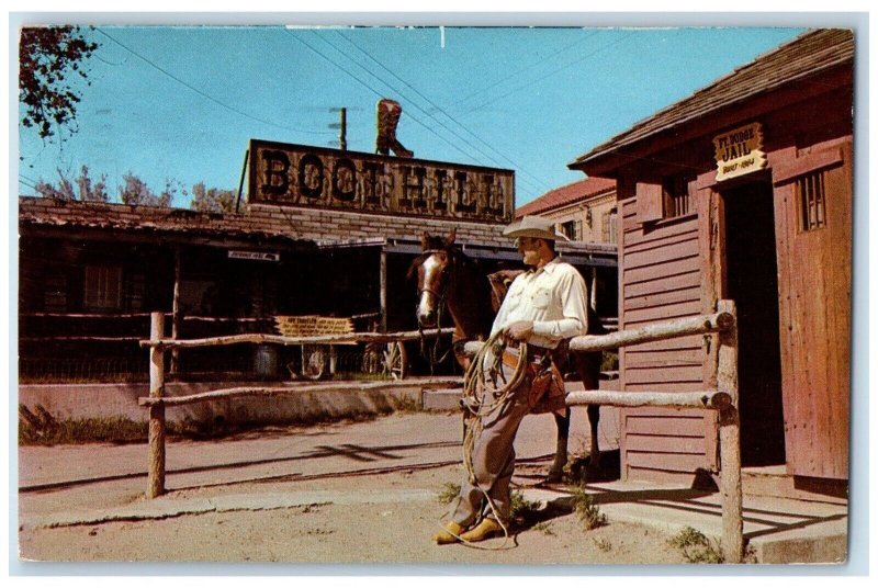 1958 Boot Hill Dodge City Kansas Cowboy Capital World Matt Dillon Scene ...