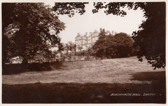 Birthwaite Hall Darton Stateley Home Real Photo Postcard | Europe ...