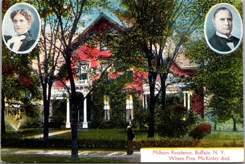 New York Buffalo Milburn Residence Where President McKinley Died ...
