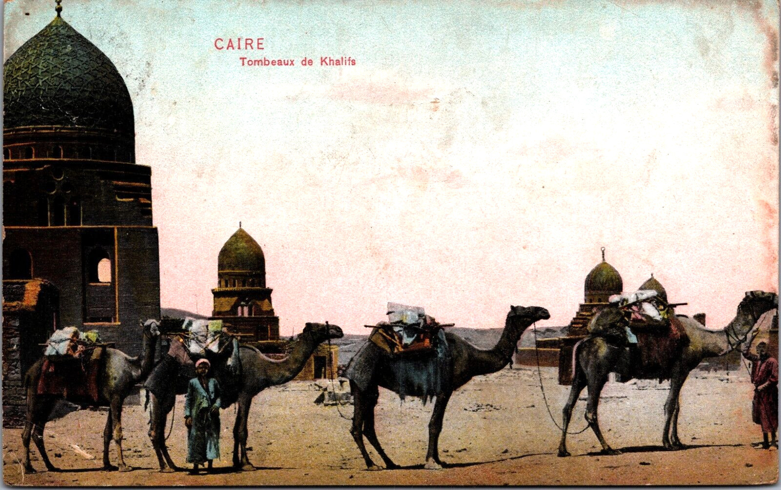 Egypt Cairo Tombs of Khalifa City Of The Dead Vintage Postcard C009 ...