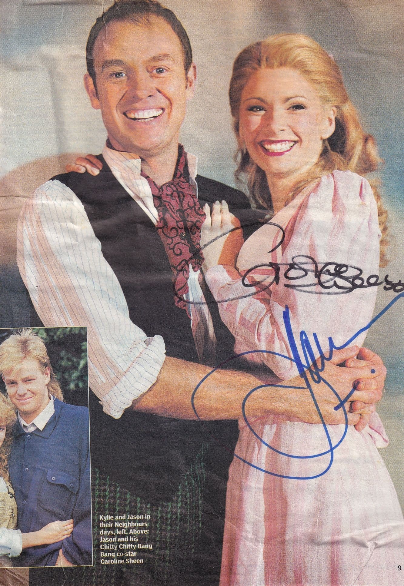 Caroline Sheen Mary Poppins USA Theatre Actress Hand Signed Photo ...