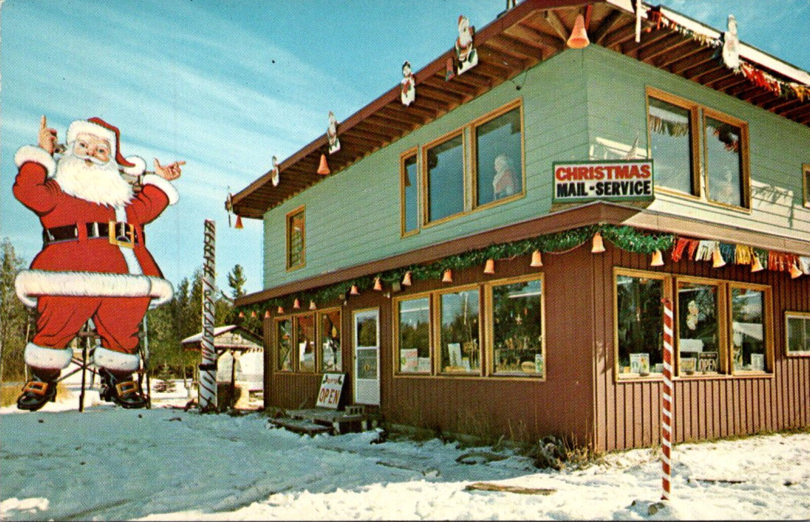Michigan Christmas Santa's Gift Shop Giant Santa Claus | United States ...