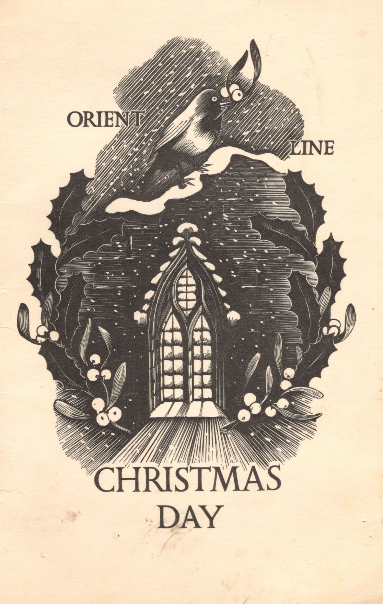 RMS Orion Orient Line 1951 Christmas Day Cruise Ship Menu | Topics ...