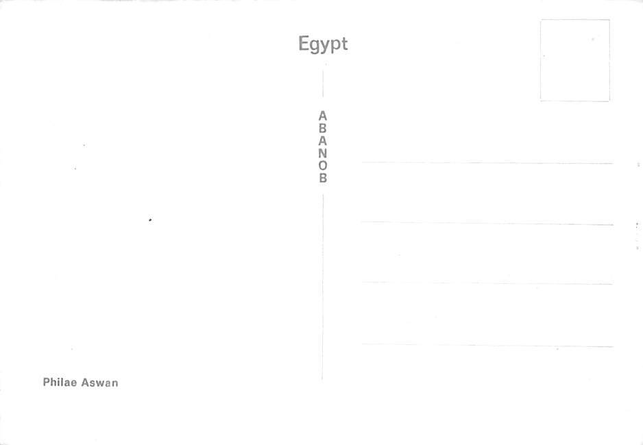 Philae Philae, Aswan | Topics - Other, Postcard / HipPostcard
