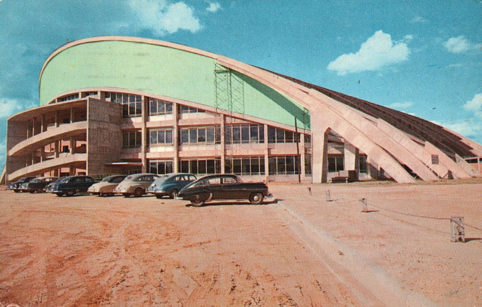 Vintage Postcard 1958 State Owned Coliseum Event Venue Fairs Montgomery ...