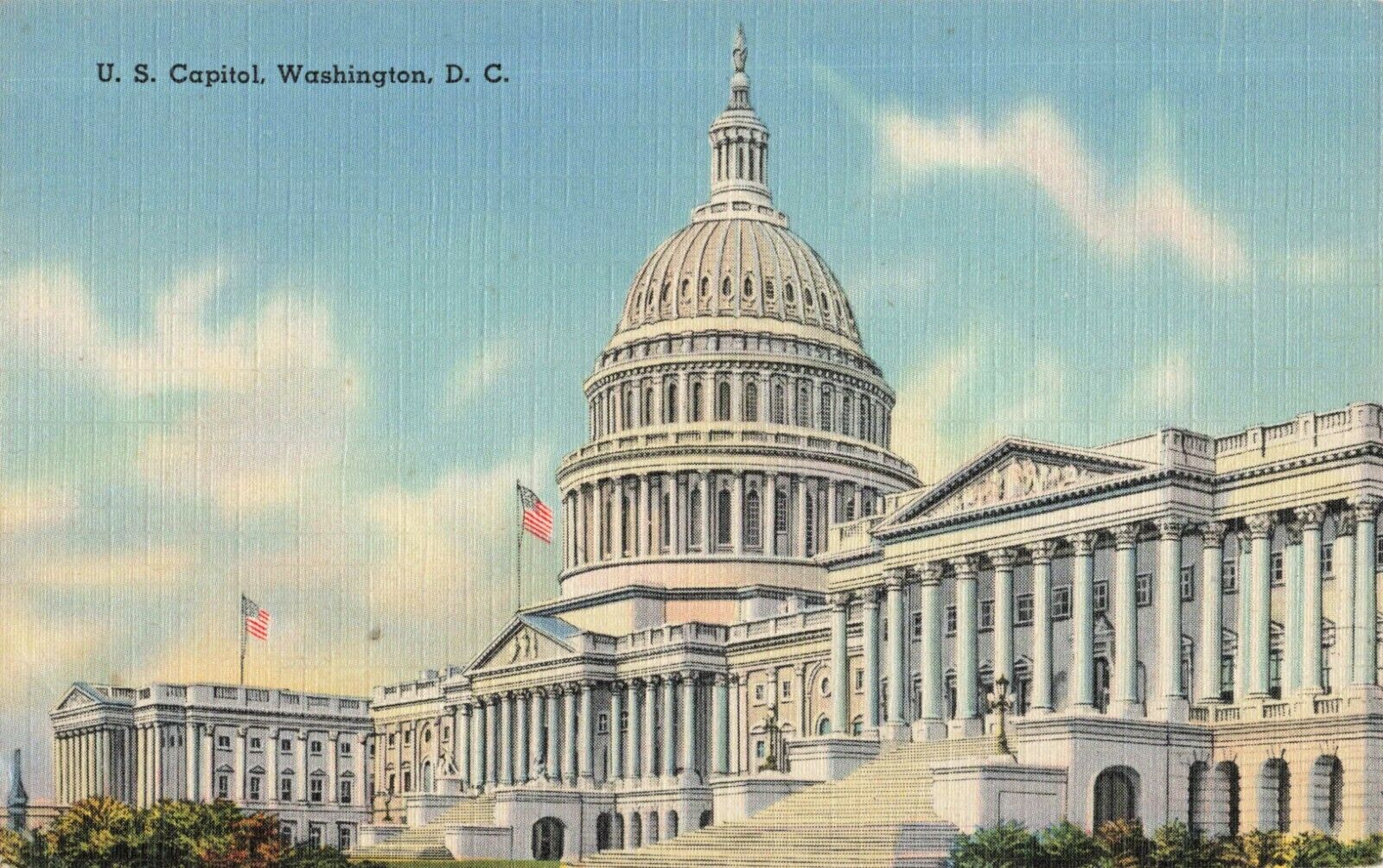Postcard US Capitol Washington DC | United States - Washington DC ...