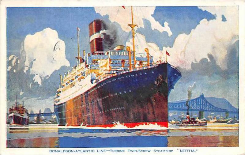 S.S. Letitia Donaldson Atlantic Line | Topics - Transportation - Other ...