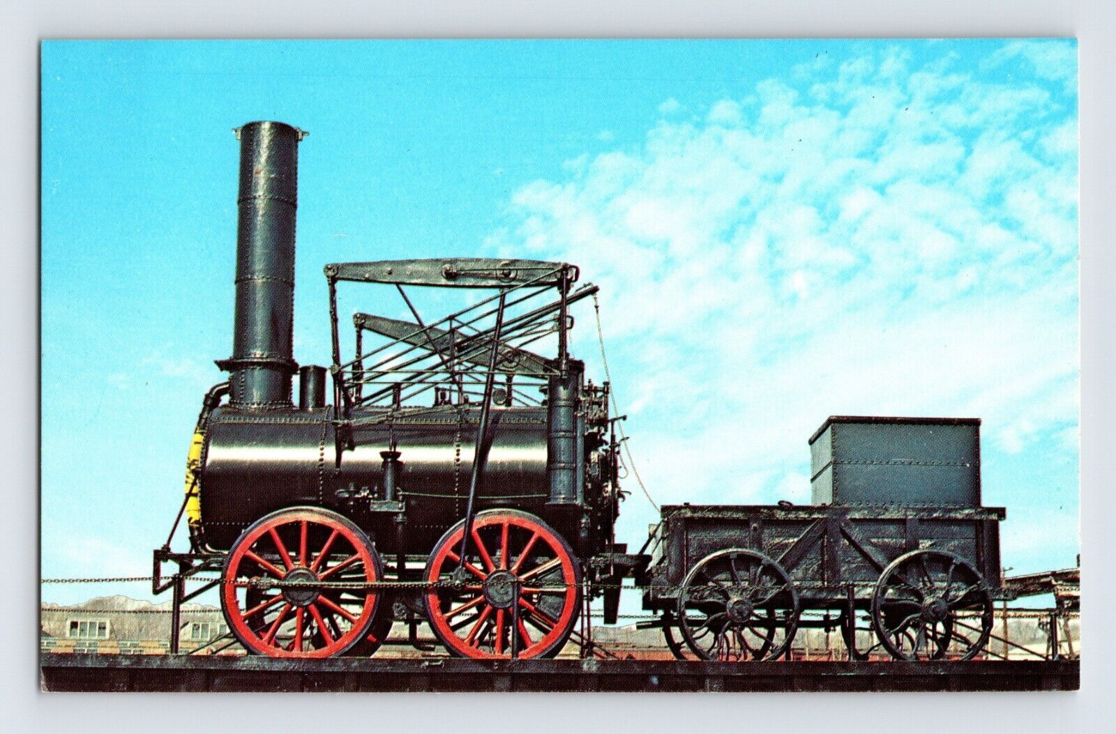Postcard Railroad Train Stourbridge Lion Steam Engine 1970s Unposted ...