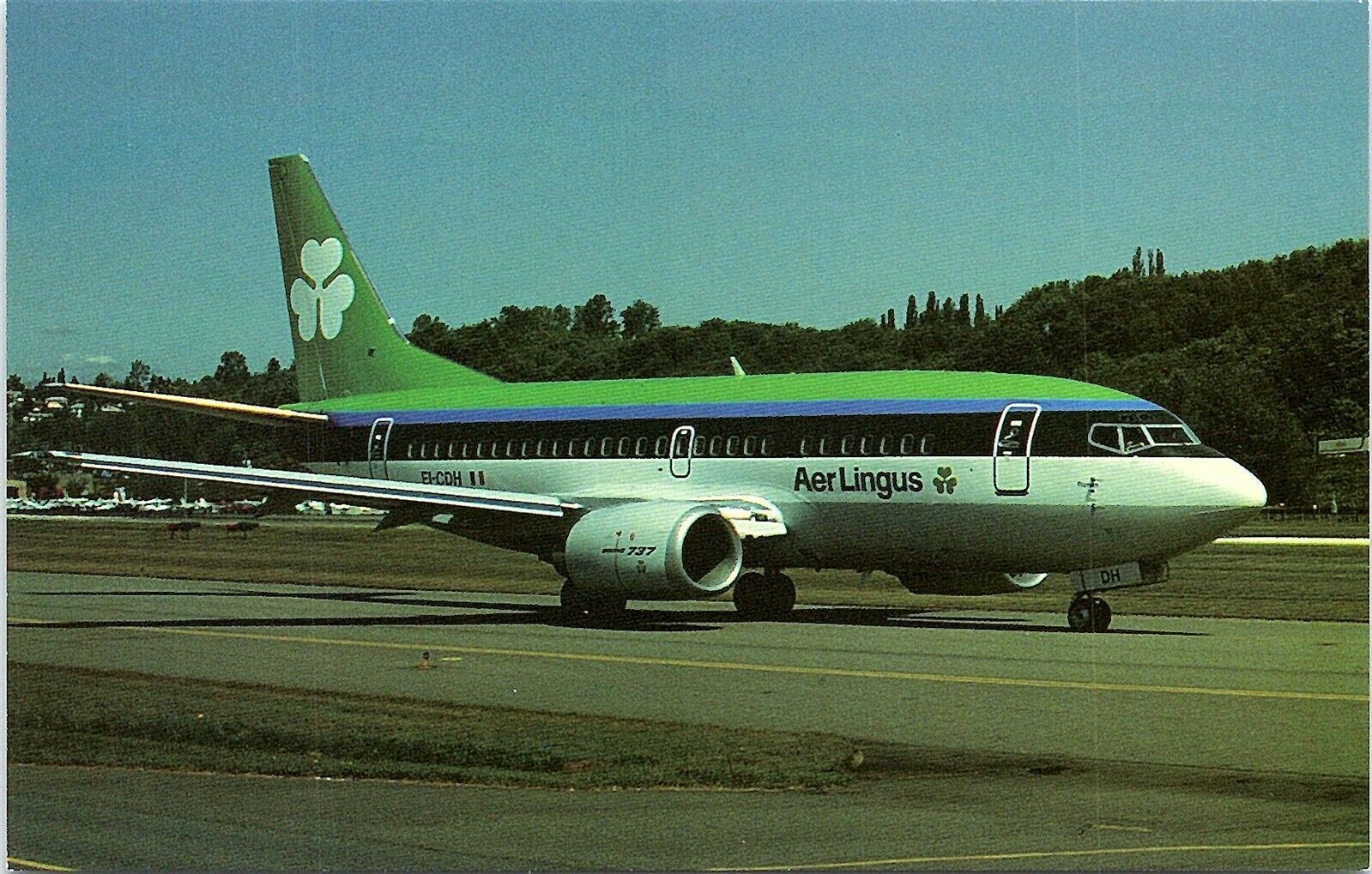 Postcard~Aer Lingus~Boeing 737-548~Airplane~Vintage~A67 | Other ...