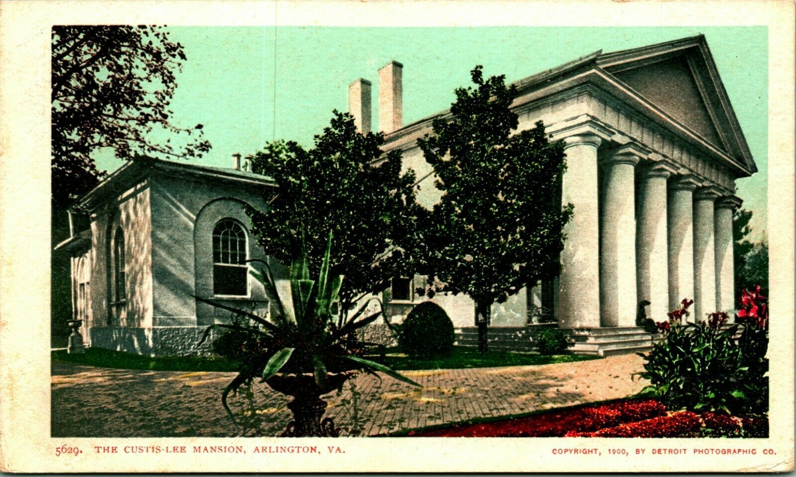 Custis-Lee Mansion Arlington Virginia VA UNP Unused UDB Postcard ...