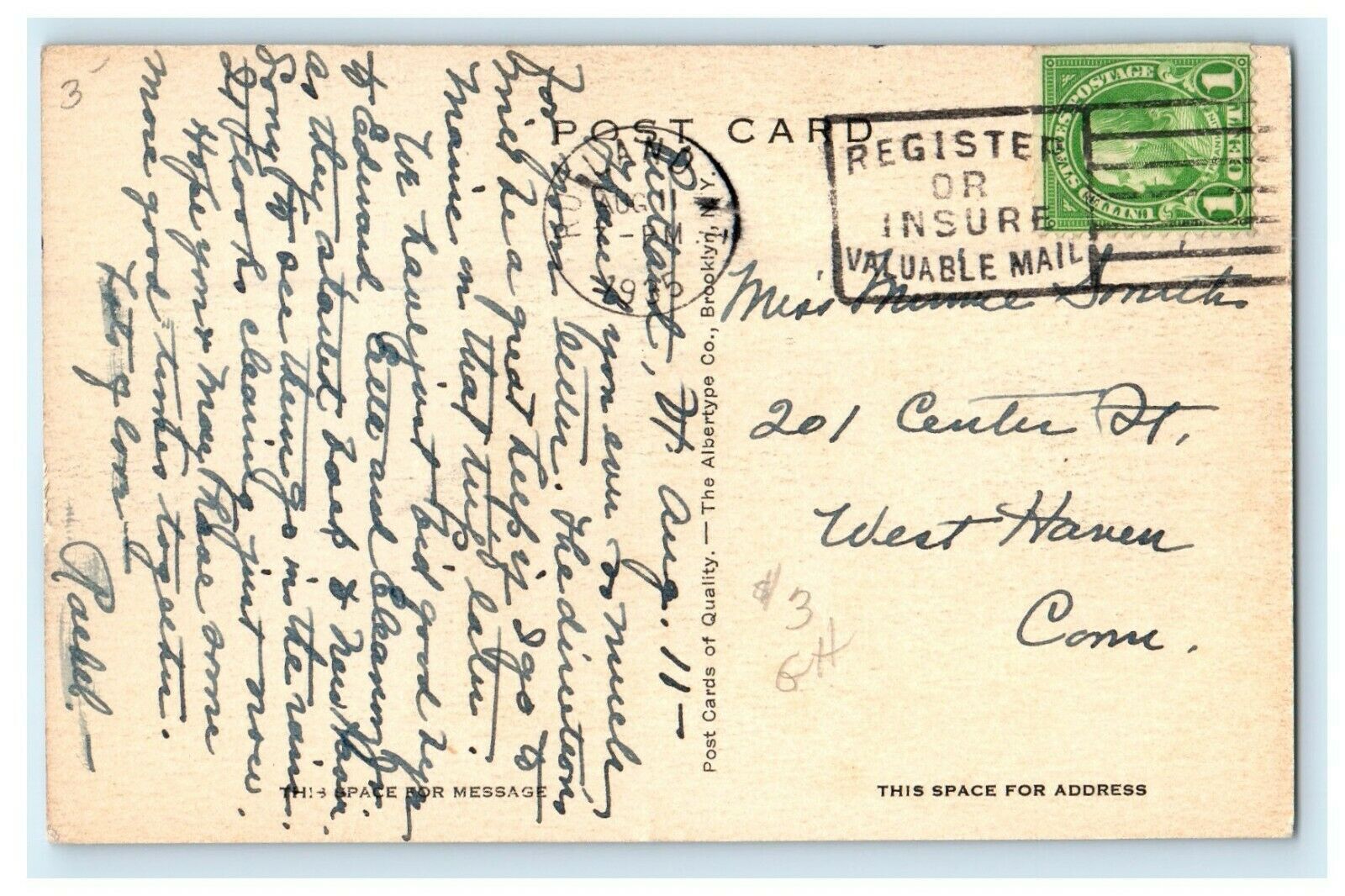 1935 True Temper Inn Street View Wallington Vermont VT Posted Vintage ...