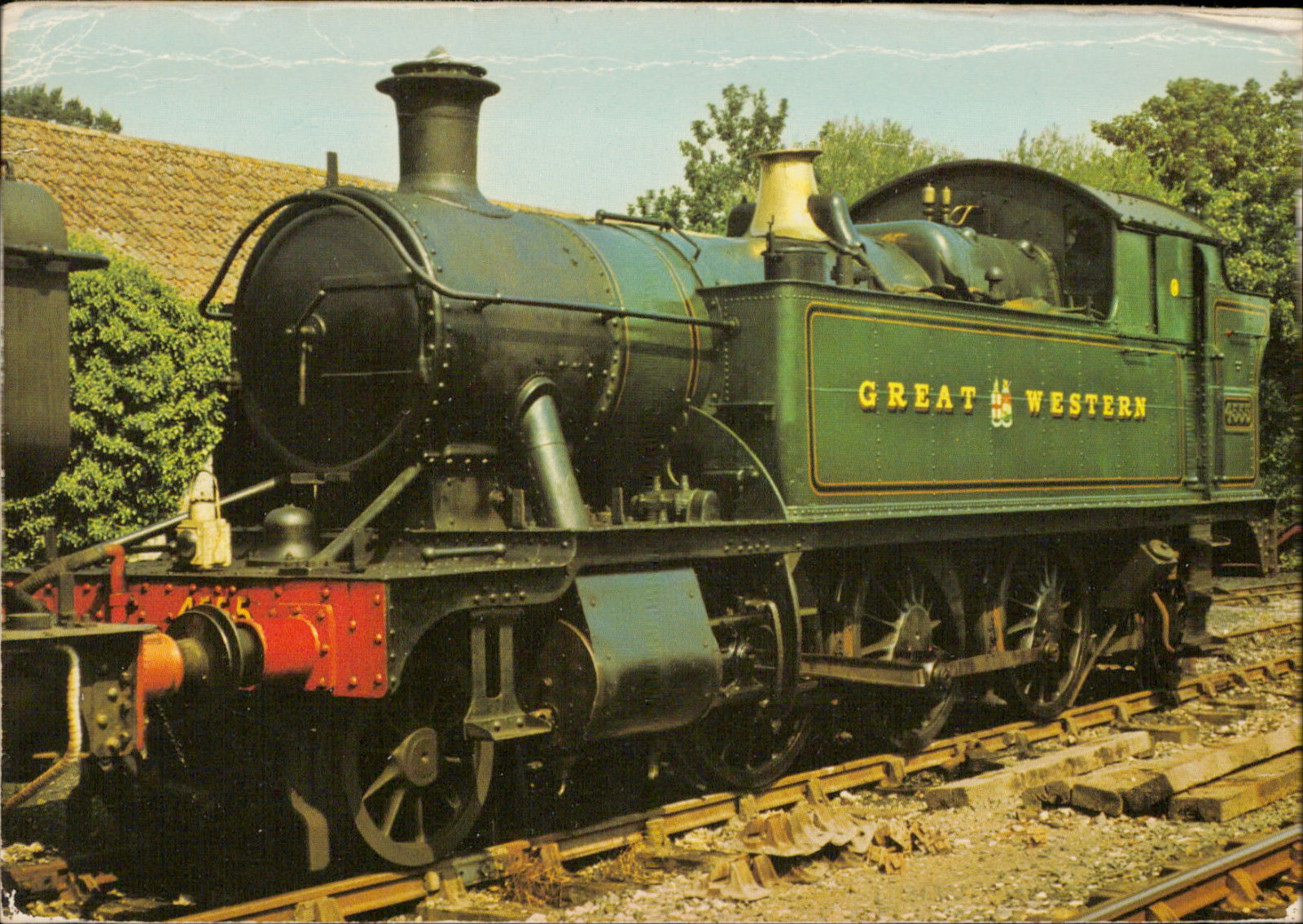 Staverton Bridge Great Western locomotive railway railroad engine ...