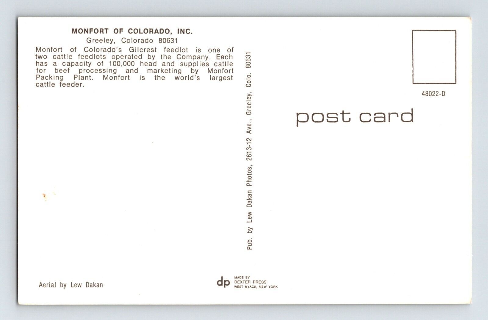 Monfort Beef Company