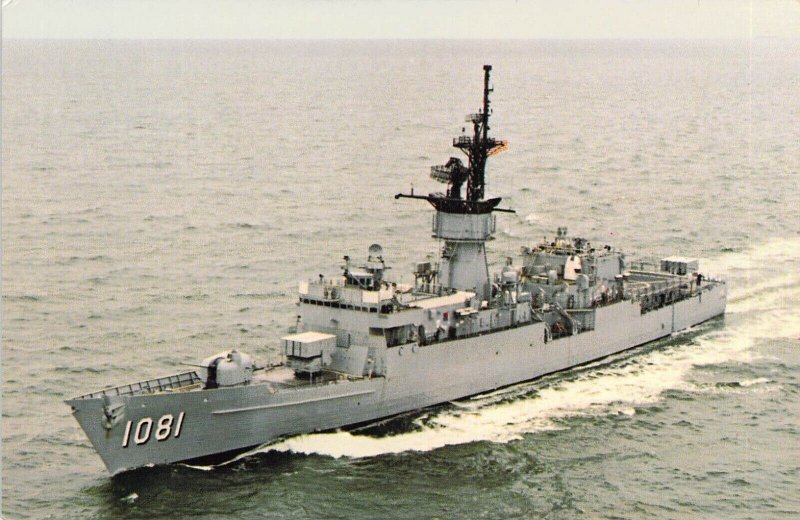 1970's, US Navy USS Aylwin, FF-1081, Knox Class Frigate, Old Postcard ...