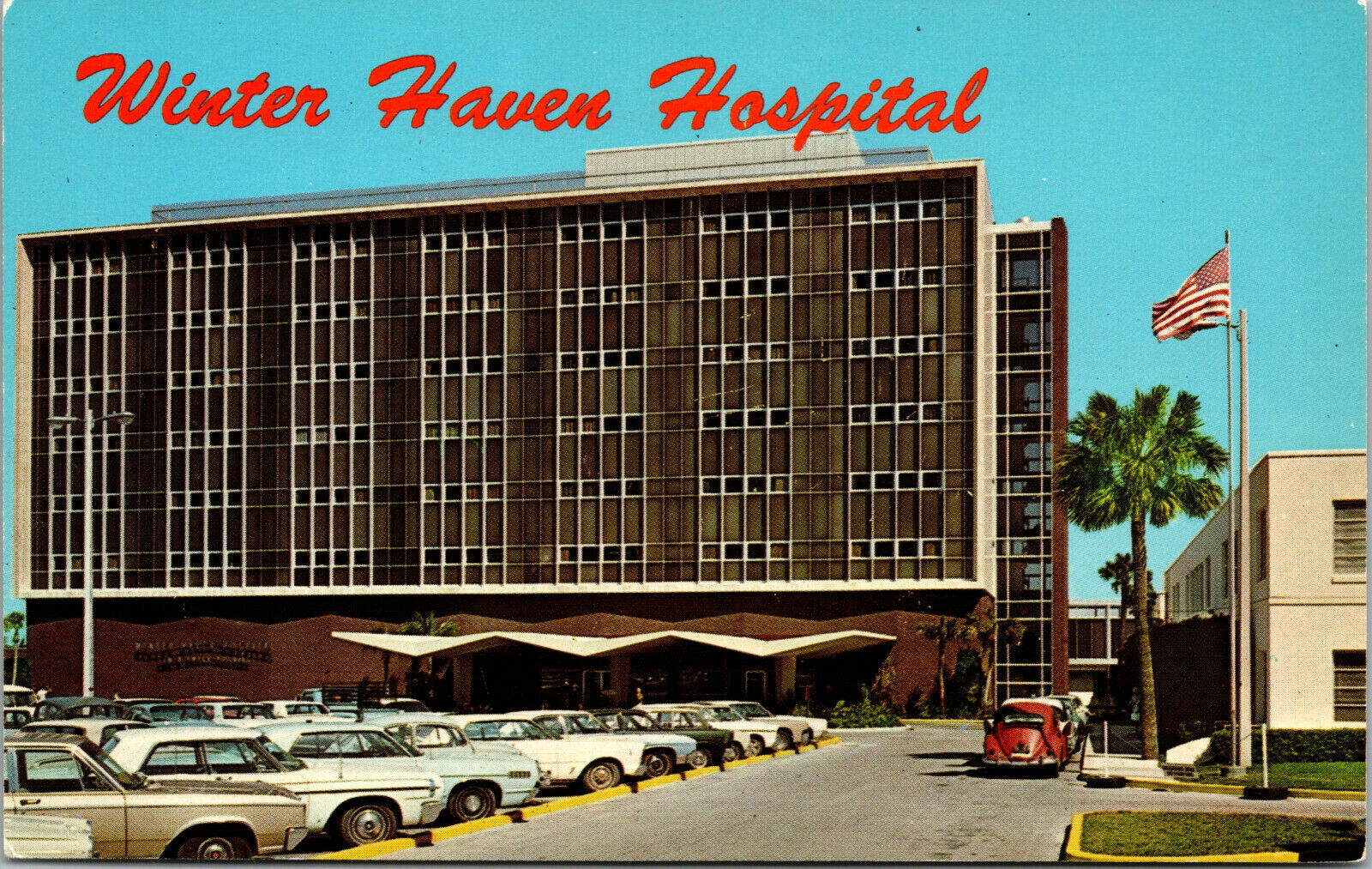 Vtg Winter Haven Hospital Tom B Swann Building Winter Haven Florida FL ...