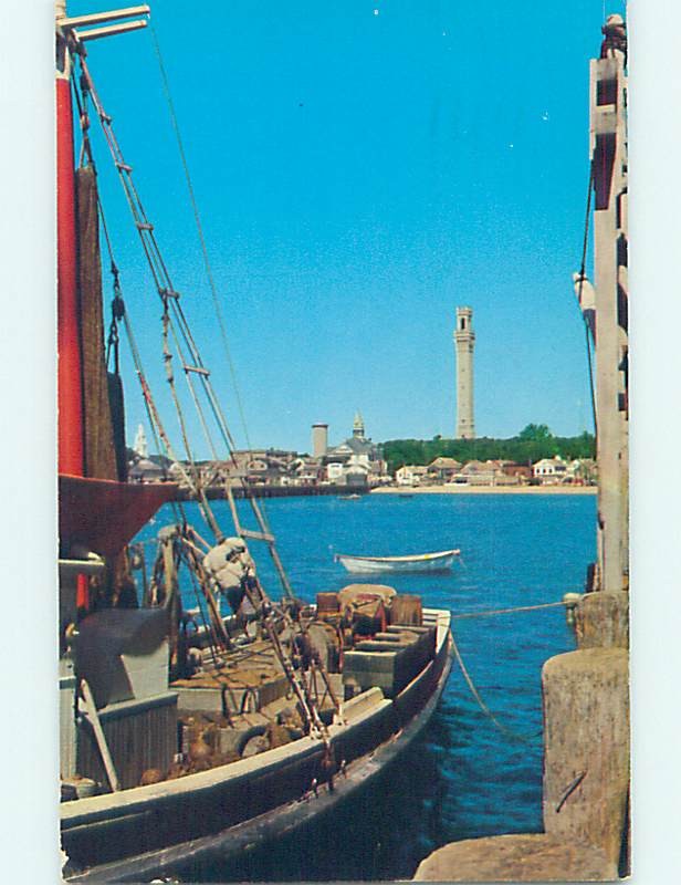 Pre-1980 PIER SCENE Cape Cod - Provincetown Massachusetts MA hp4937 ...