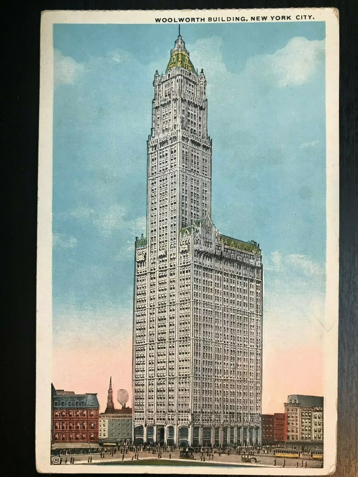 Vintage Postcard 1915-1930 Woolworth Building New York City | United ...