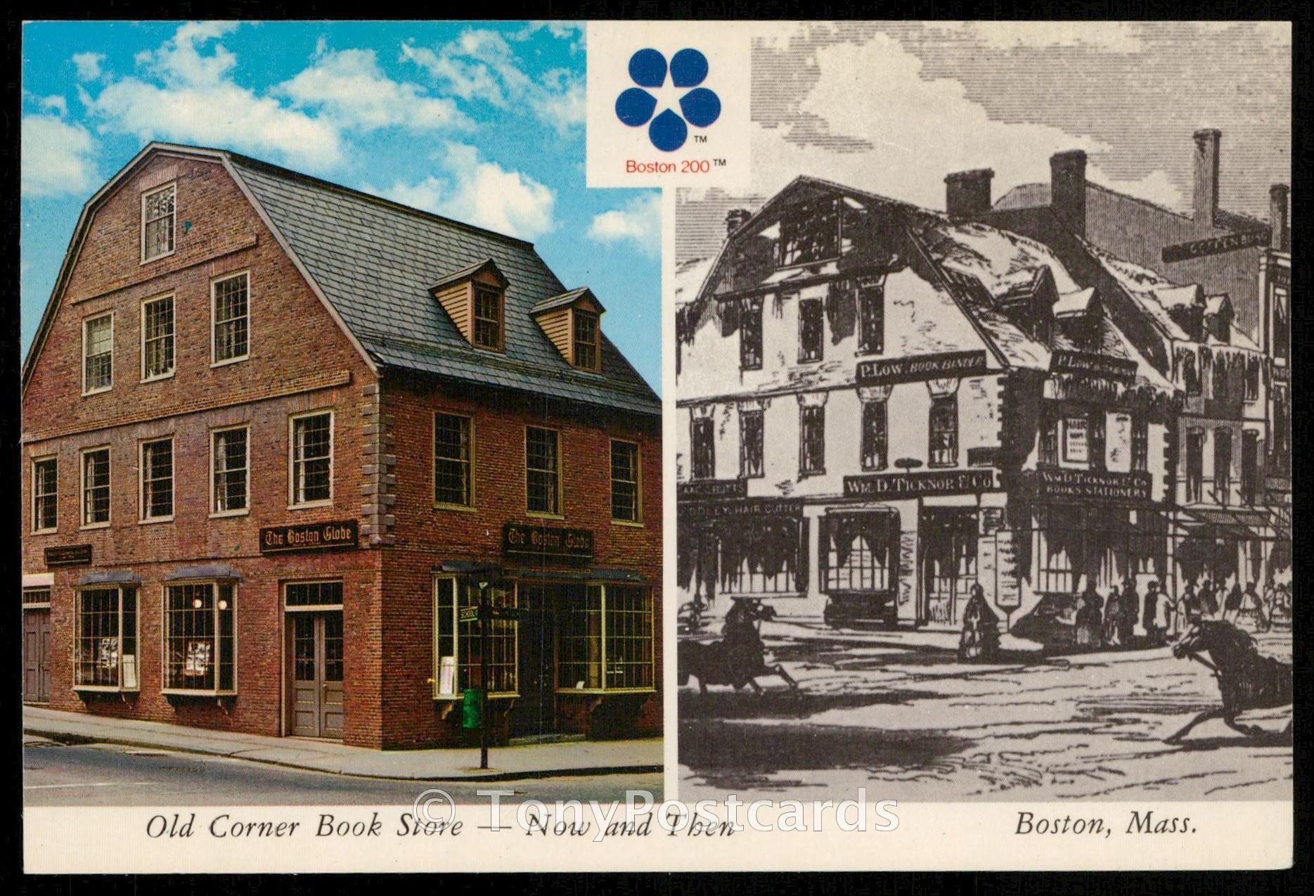 Old Corner Book Store - Now and Then | United States - Massachusetts ...