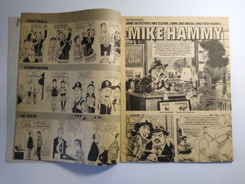 Mad Magazine June 1985 No 255 Ronald Reagan Mike Hammer Cosby Show All ...