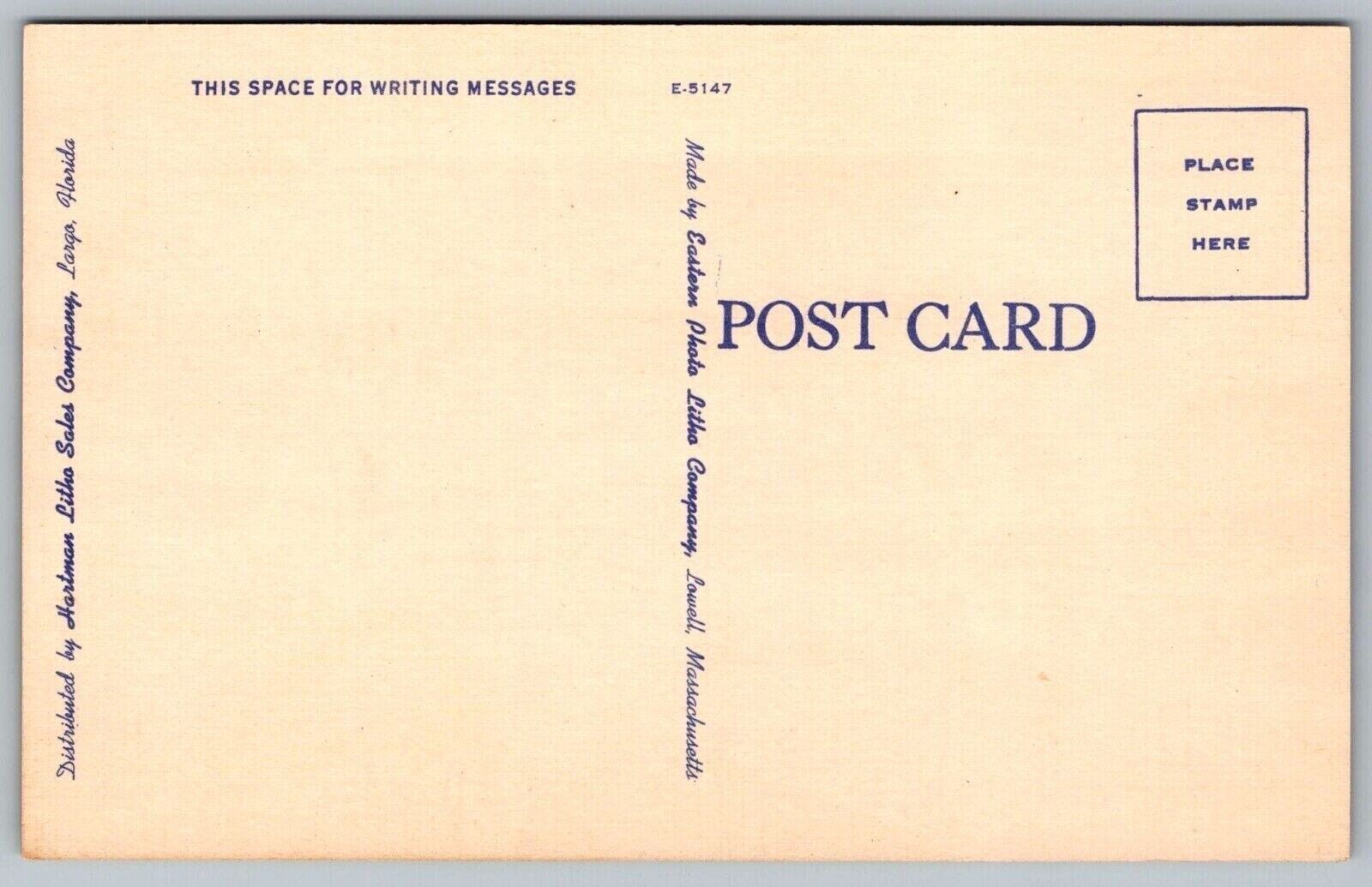 St Petersburg Florida Snell Isle Bridge Scenic Landmark Linen Postcard ...