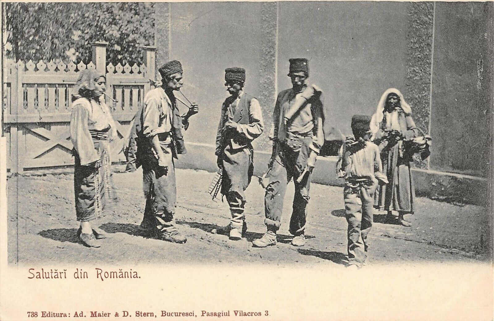 b78530 types folklore costumes tigani gypsy romania | Europe - East ...