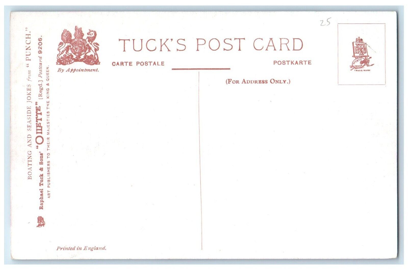 c1910s From Punch Tripper Man Cigar Riding Horse Oilette Tuck's Antique ...