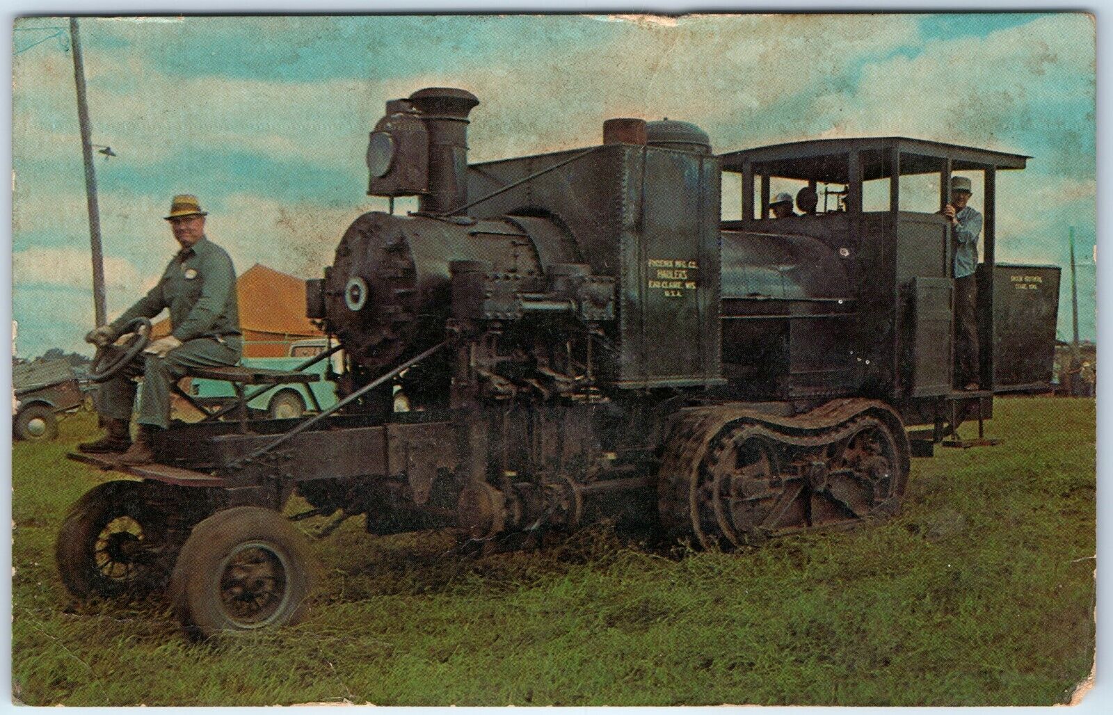 c1970s Cedar Falls, IA 100hp Phoenix Logger Black Hawk Steam Engine ...