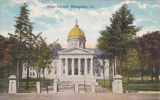 Vermont Montpelier State Capitol | United States - Vermont - Other ...