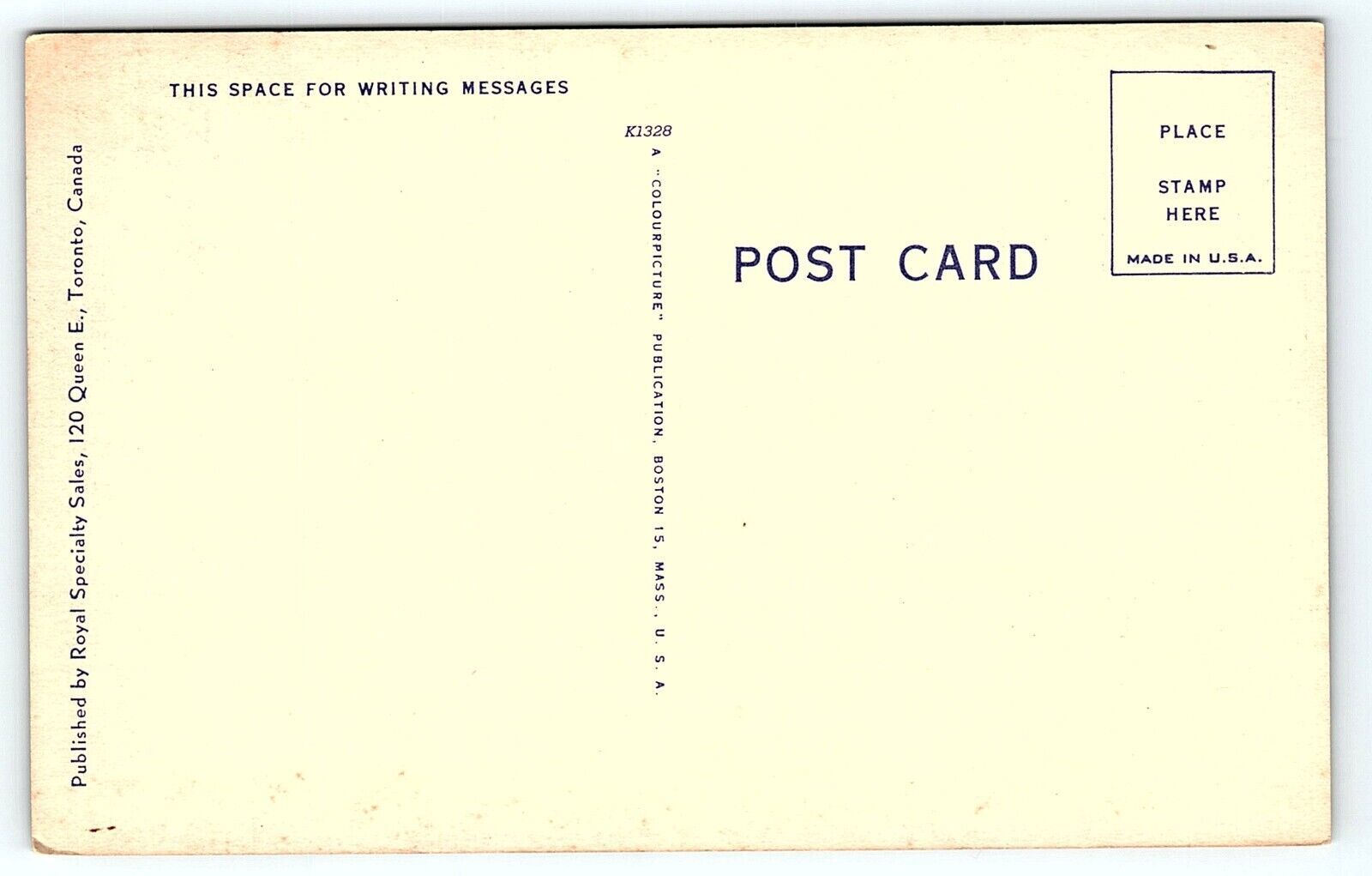 1930s Toronto Canada High Park Roadway Fencing Linen Postcard P17 ...