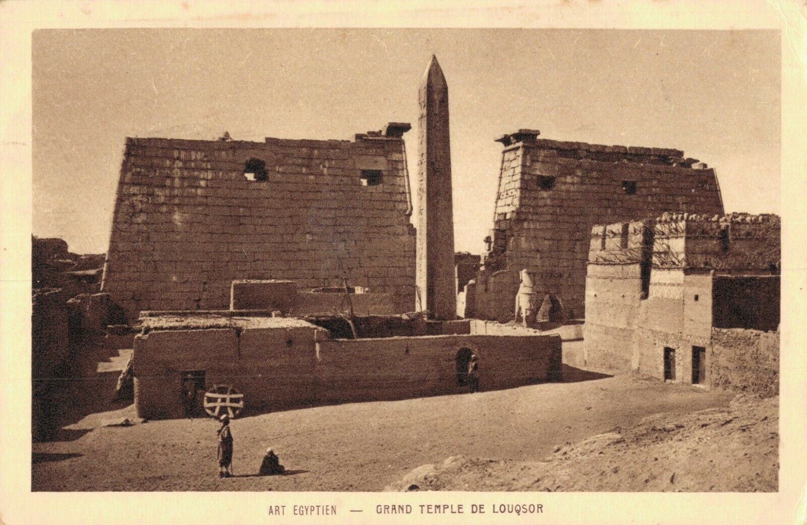 Egypt Art Egyptien Grand Temple De Louqsor 06.59 | Africa - Egypt ...