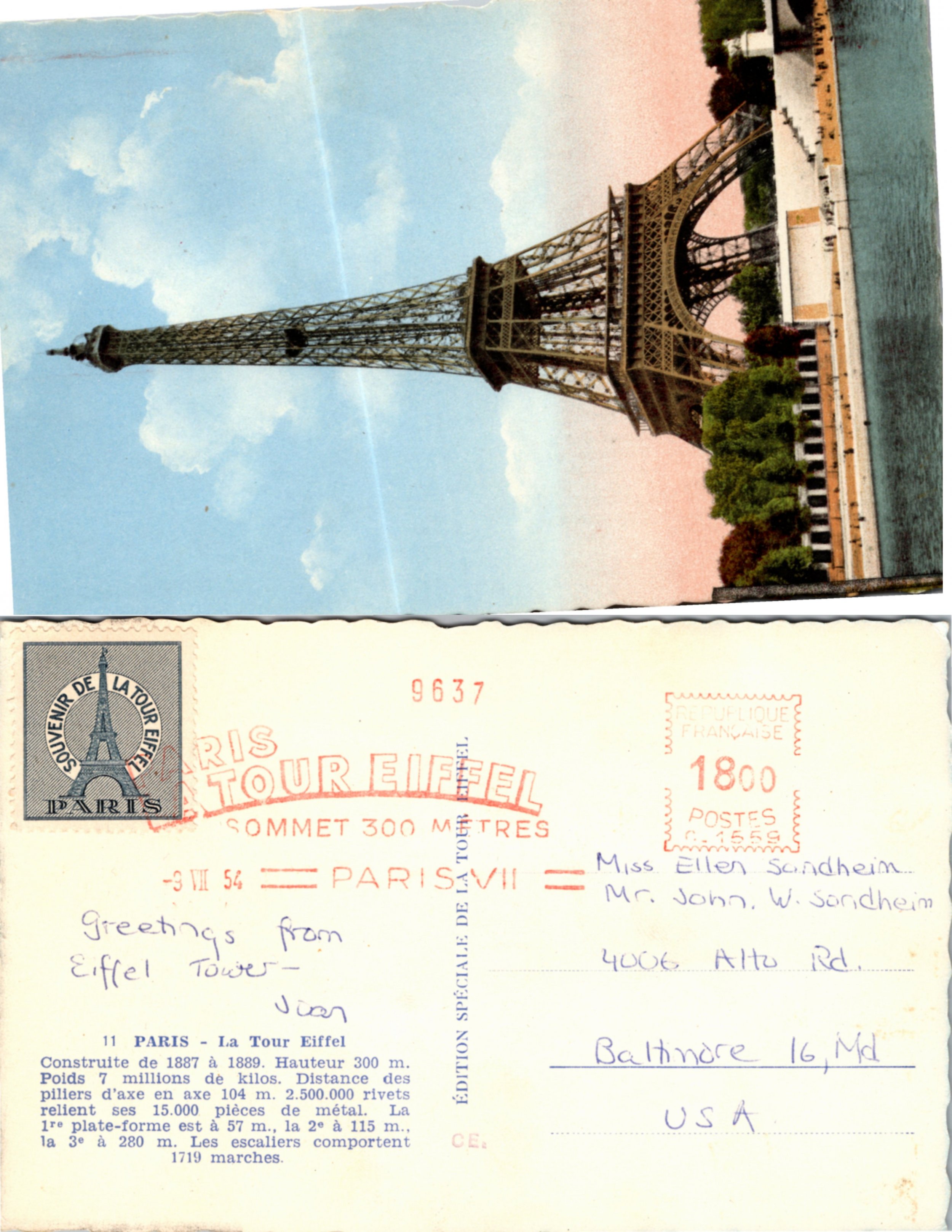 Eiffel Tower, Paris, France(26853 | Europe - France - Ile-de-France ...