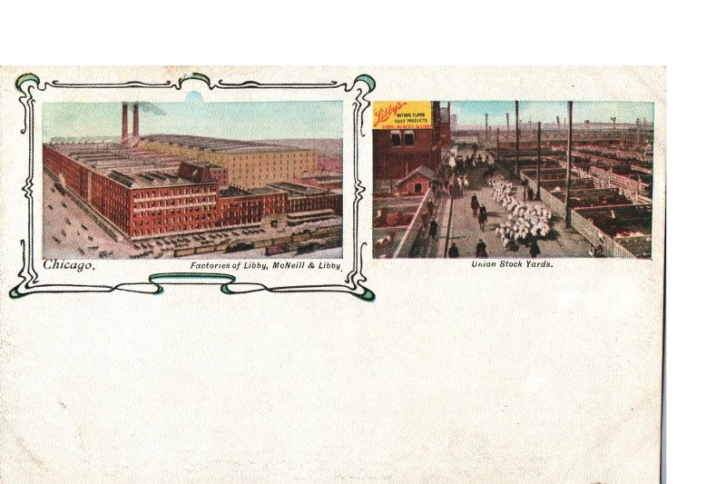 Vintage Postcard Libby, Mcneill & Libby Factory and Retail Store C ...