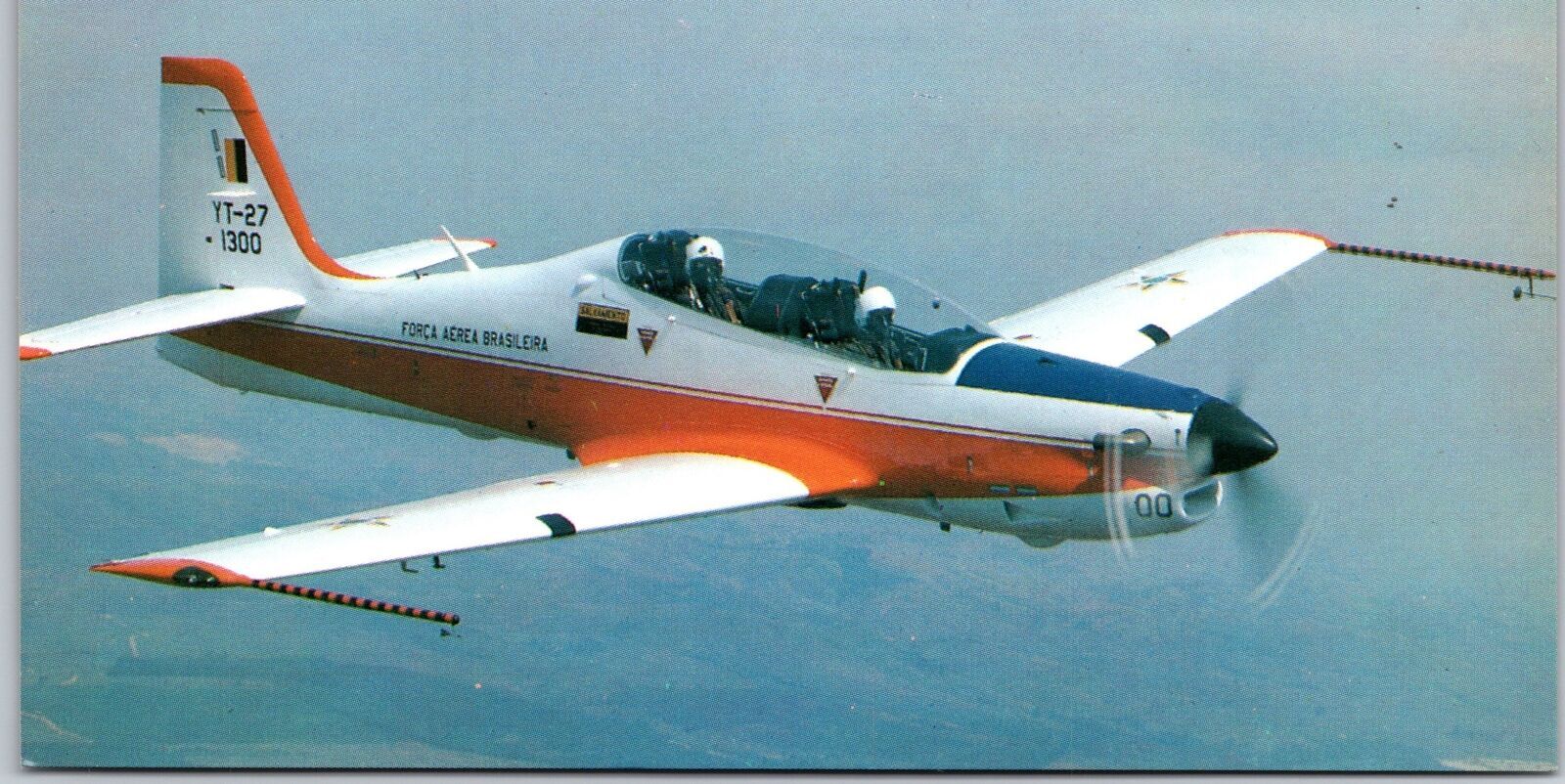 EMB 312 Advance Military Trainer FORCA AERA BRASILERA YT-27-1300 ...