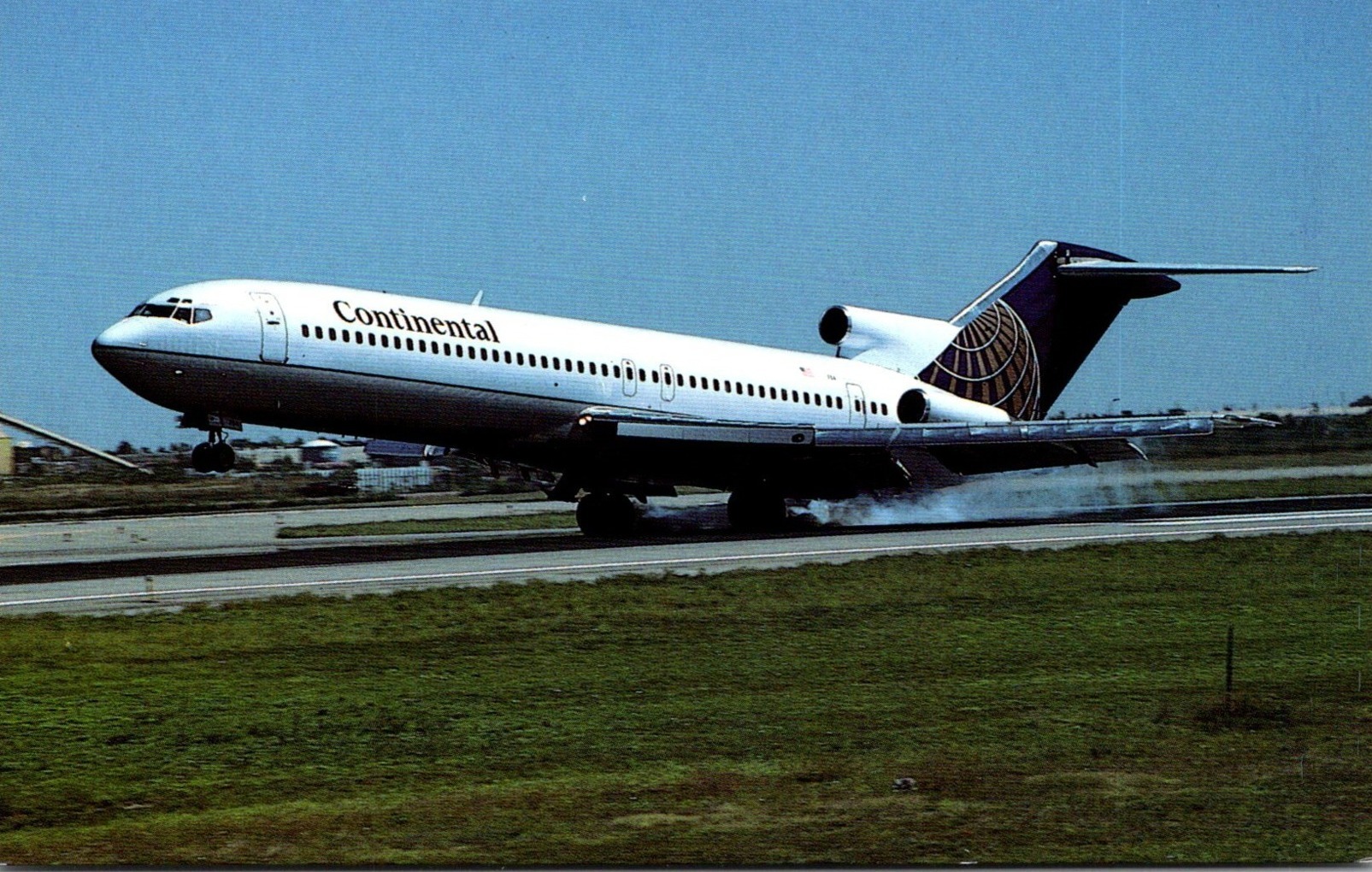 Continental Airlines Boeing B-727-232 Advanced Stapleton International ...