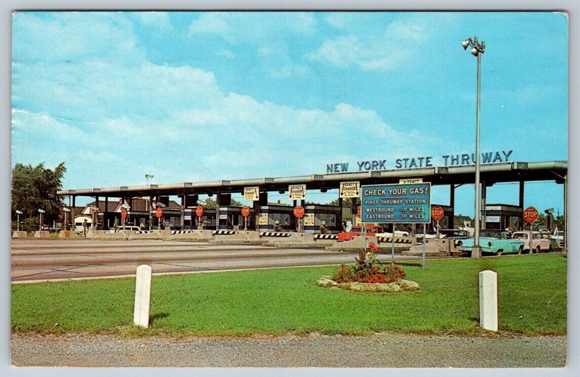 Buffalo Niagara Section Exit 53 NY State Thruway Toll Interchange 1969 ...